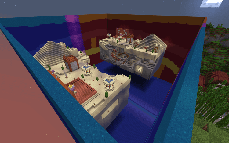 The Mob Fight - Minecraft Map