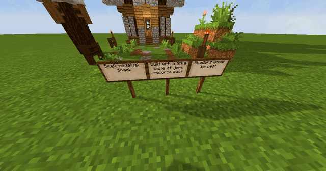 Tiny Rustic Hut - Minecraft Map