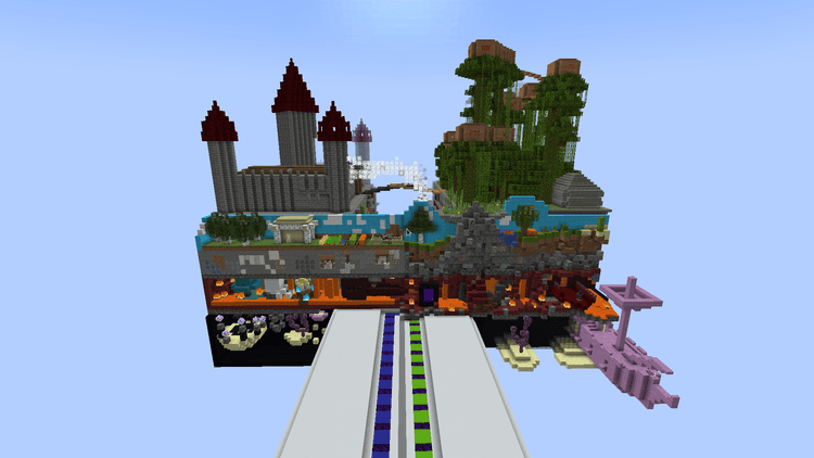 Two Player Multi - Minecraft Map