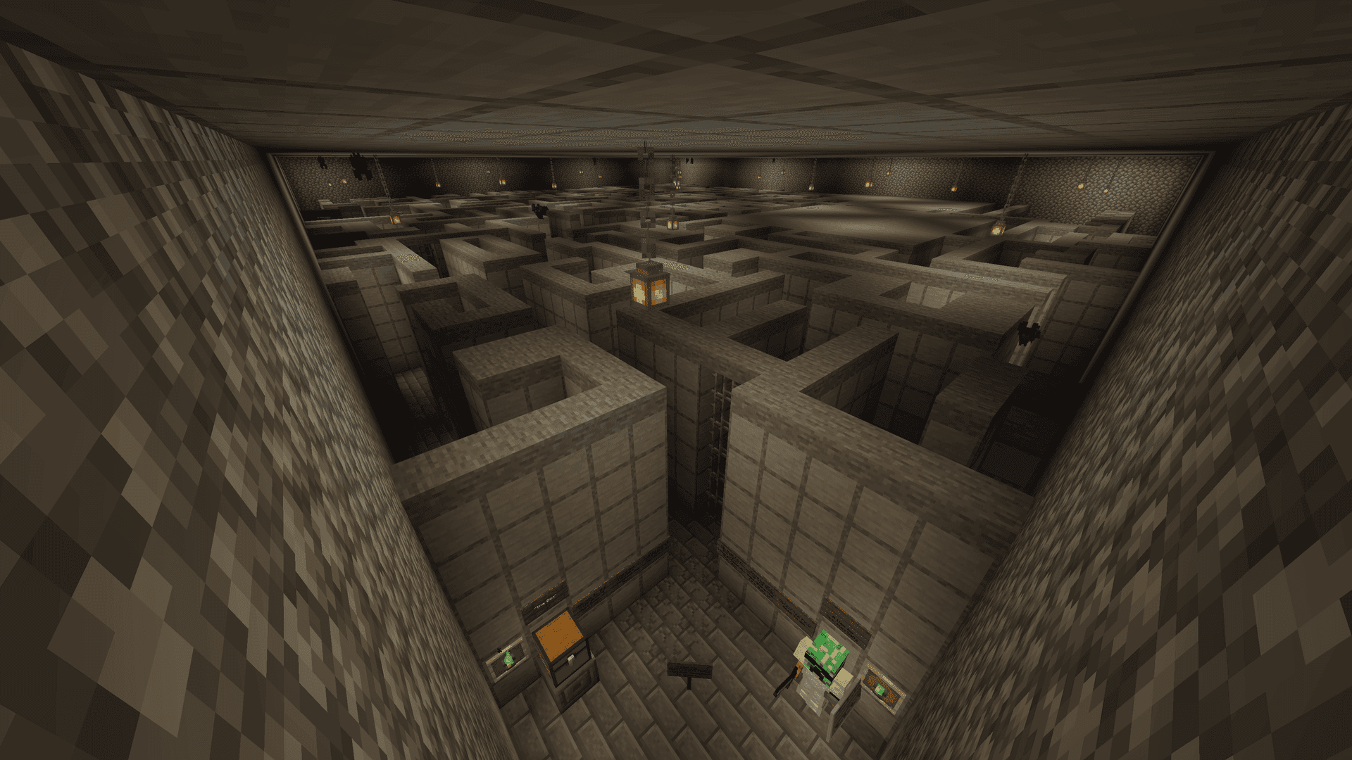 Underground Mega Maze of Confusion - Minecraft Map