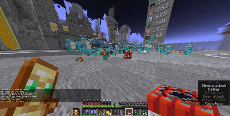 Honey Missile Wars - Minecraft Map