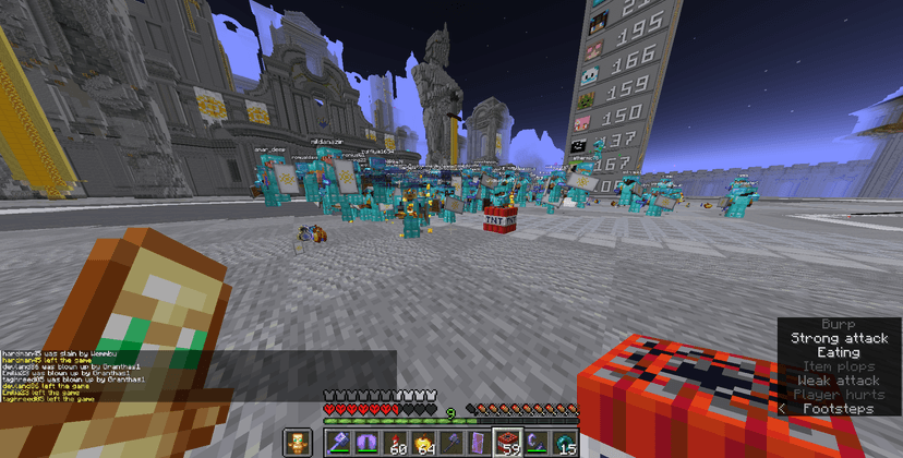 Honey Missile Wars - Minecraft Map