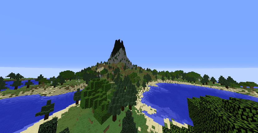 Volcano Survival Island - Minecraft Map