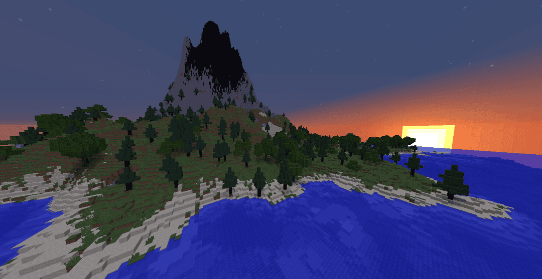 Volcano Survival Island - Minecraft Map