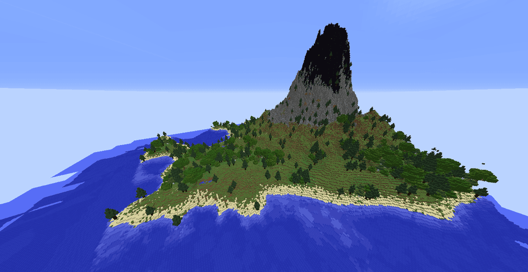 Volcano Survival Island - Minecraft Map