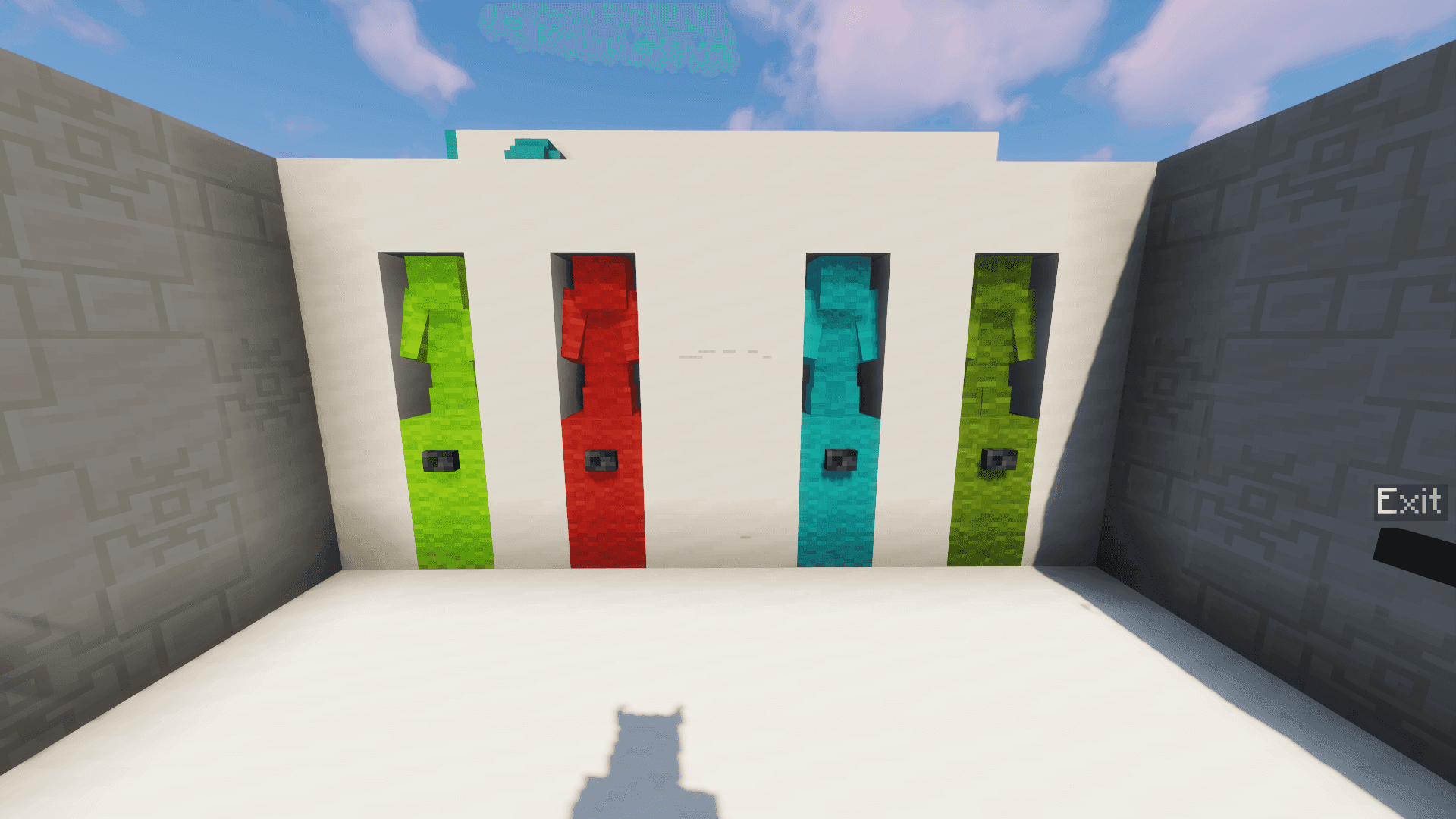 Wool Hide and Seek - Minecraft Map