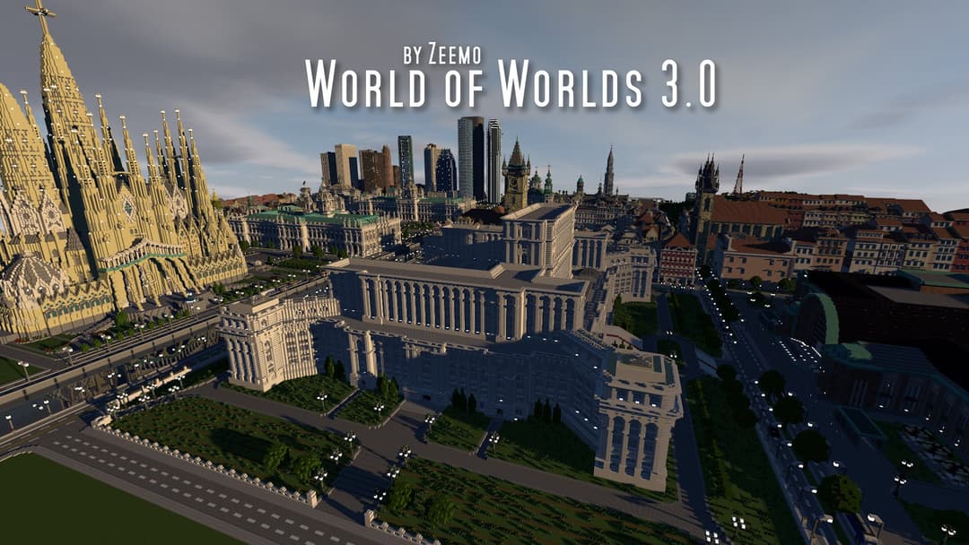 World of Worlds - Minecraft City Map | Minecraft Maps
