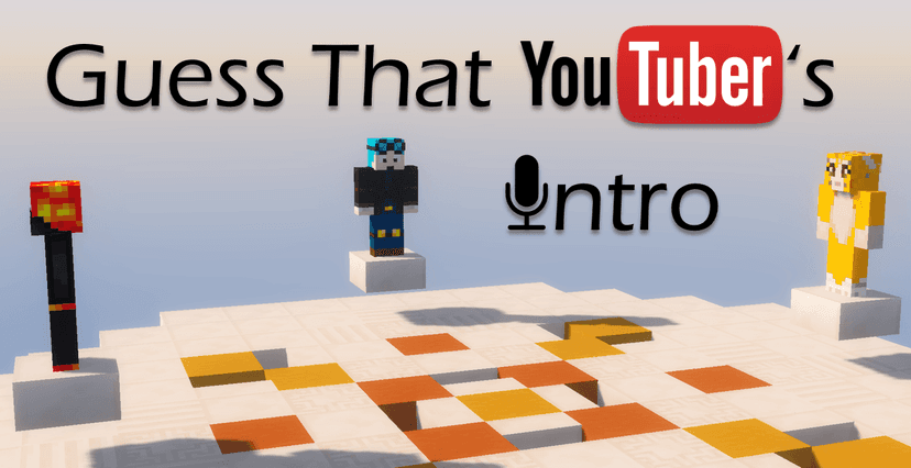 YouTuber Intro Challenge - Minecraft Map